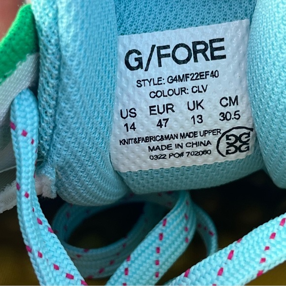 G/FORE | Shoes | Nwt Mens Gfore Mg4x2 Golf Cross Trainer Muticolored Golf Shoes G4mf22ef4 | Poshmark